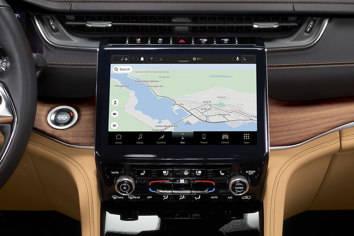 Technology Features - 2024 Jeep Grand Cherokee | Jeep Canada