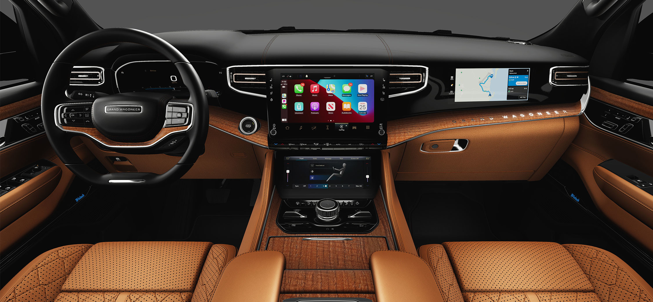 Interior Design | 2025 Jeep Grand Wagoneer SUV