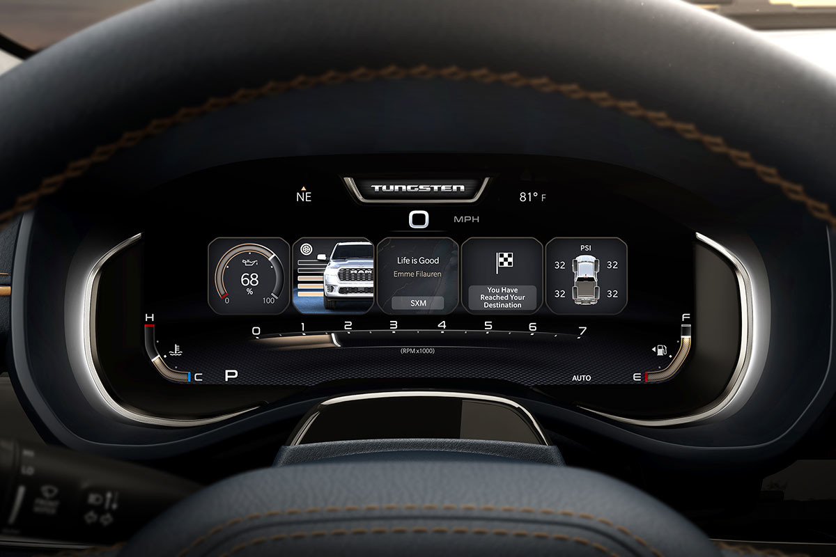 Technology Features - 2025 Ram 1500 DT | Ram Canada