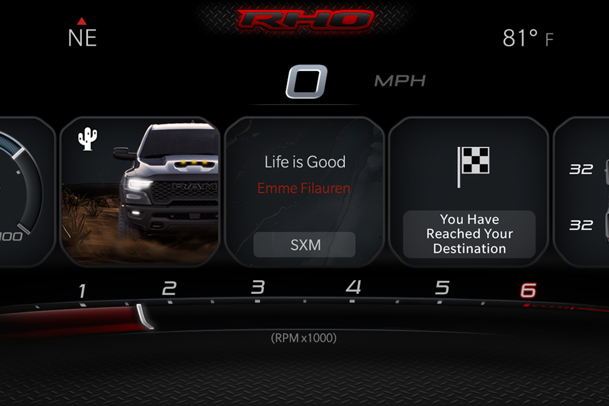 Technology Features - 2026 Ram 1500 RHO | Ram Canada