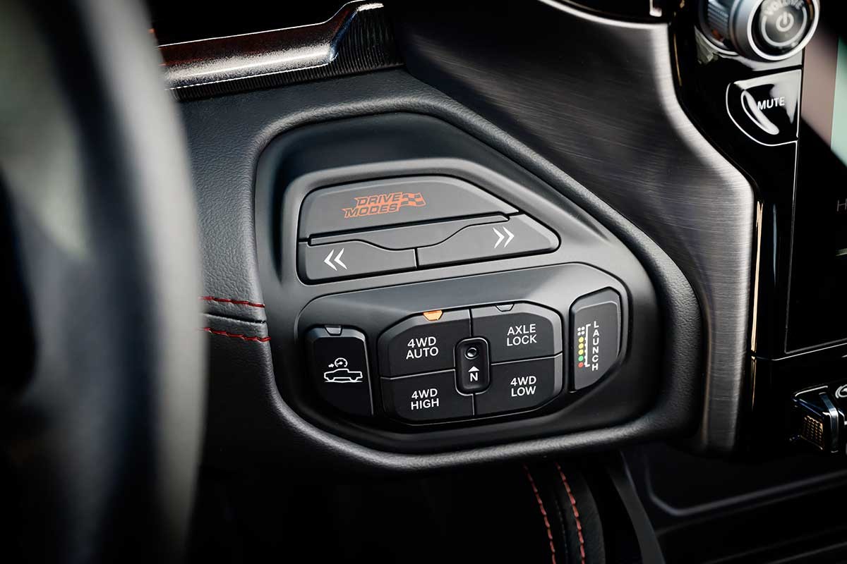 Capability features - 2027 RAM 1500 SRT TRX | Ram Canada