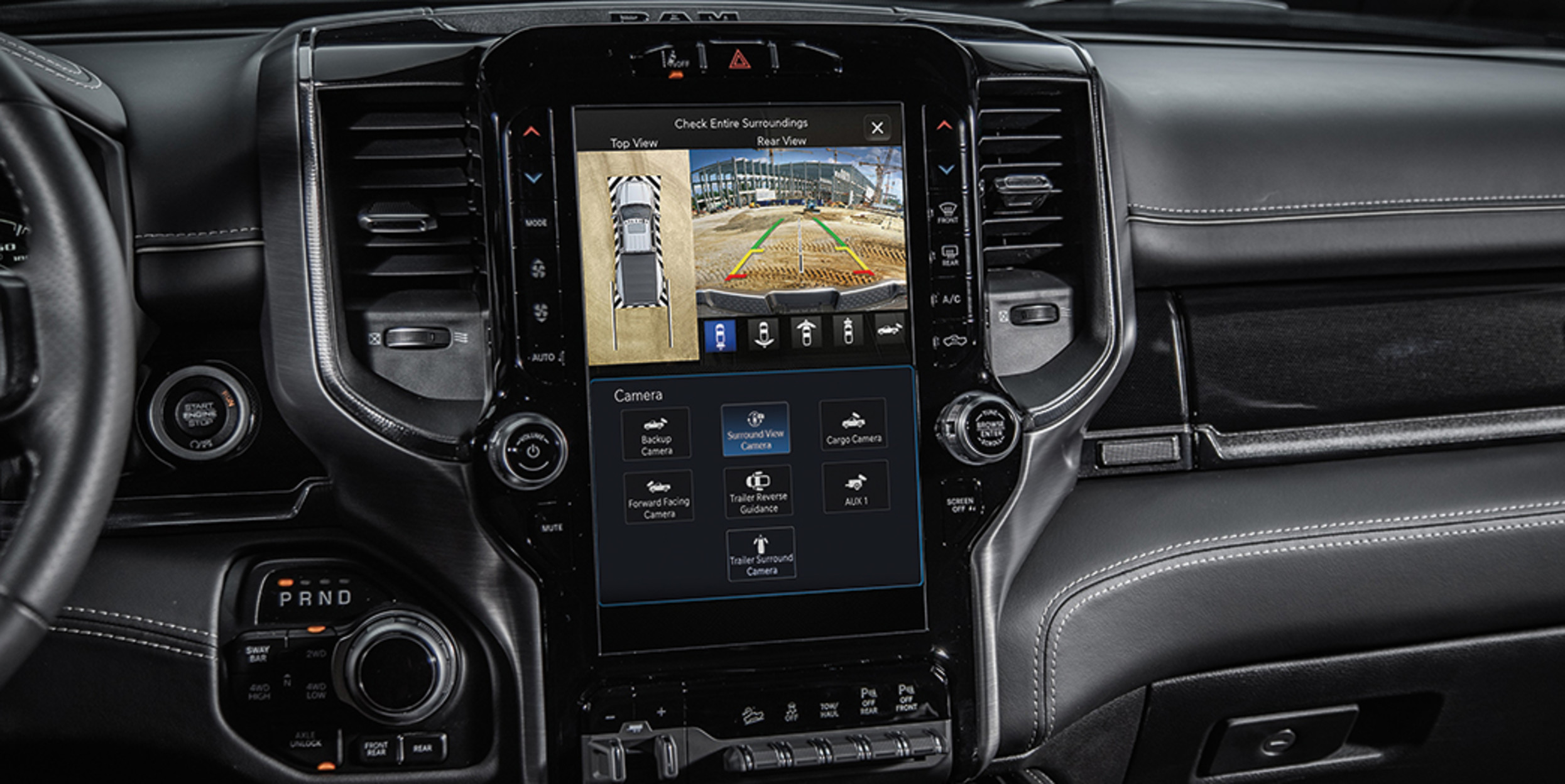 Ram Towing Technology | Available Trailer Reverse Steering Control ...