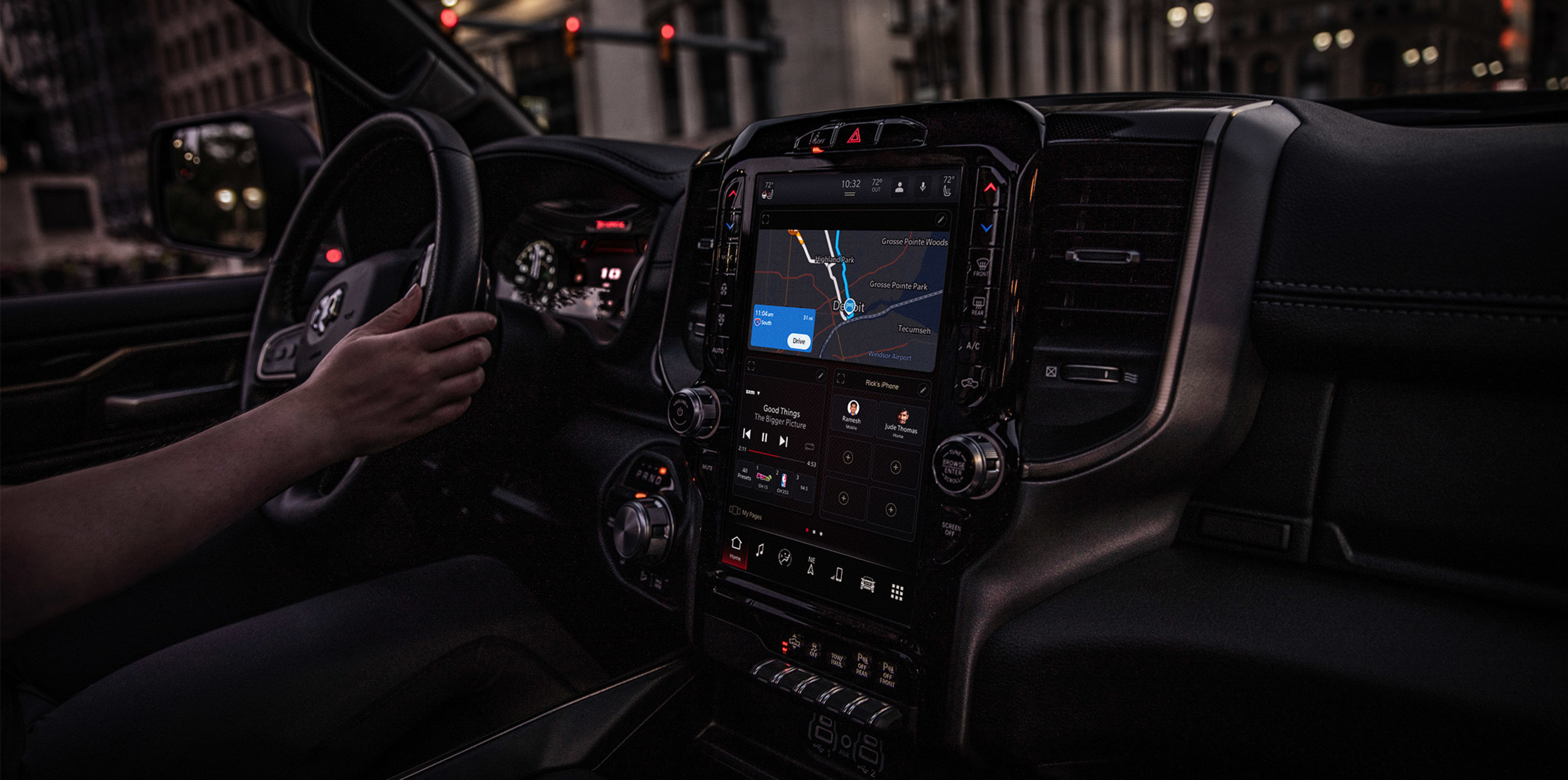 Système de divertissement Uconnect – caractéristiques de navigation ...