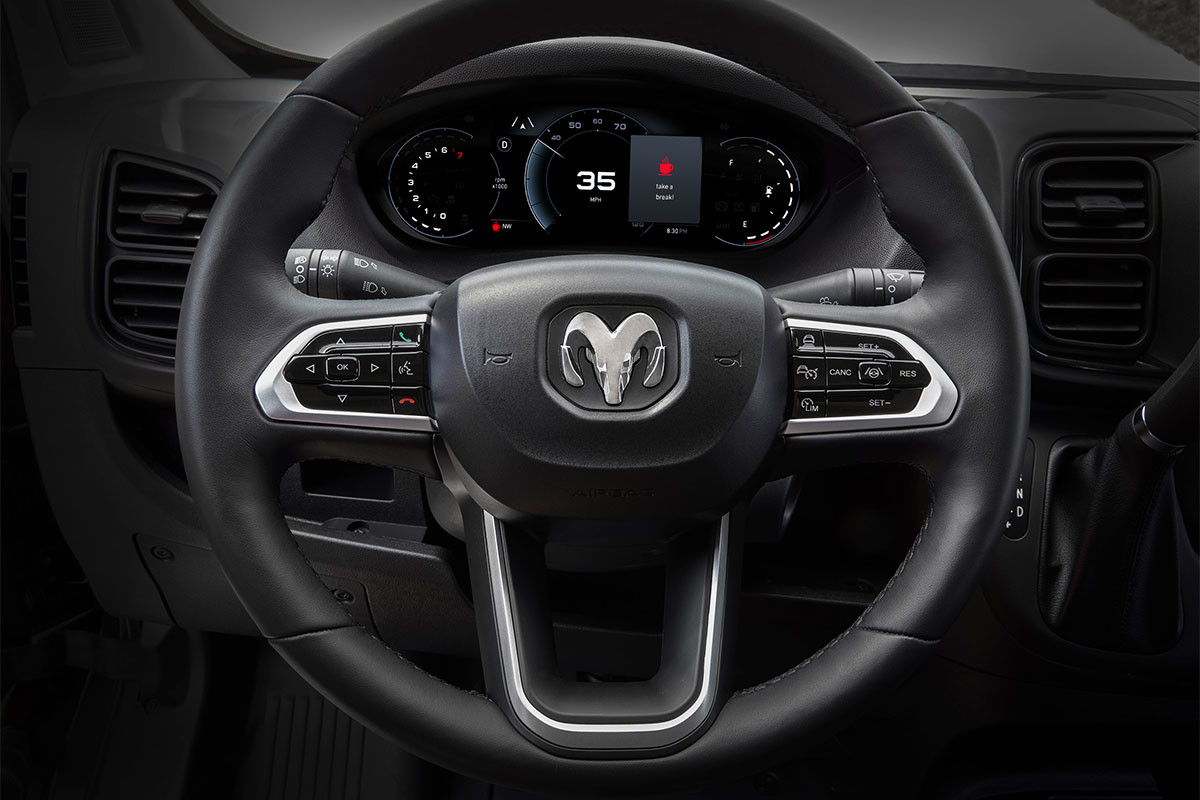 2024 Ram ProMaster Cargo Van - Safety Features | Ram Canada