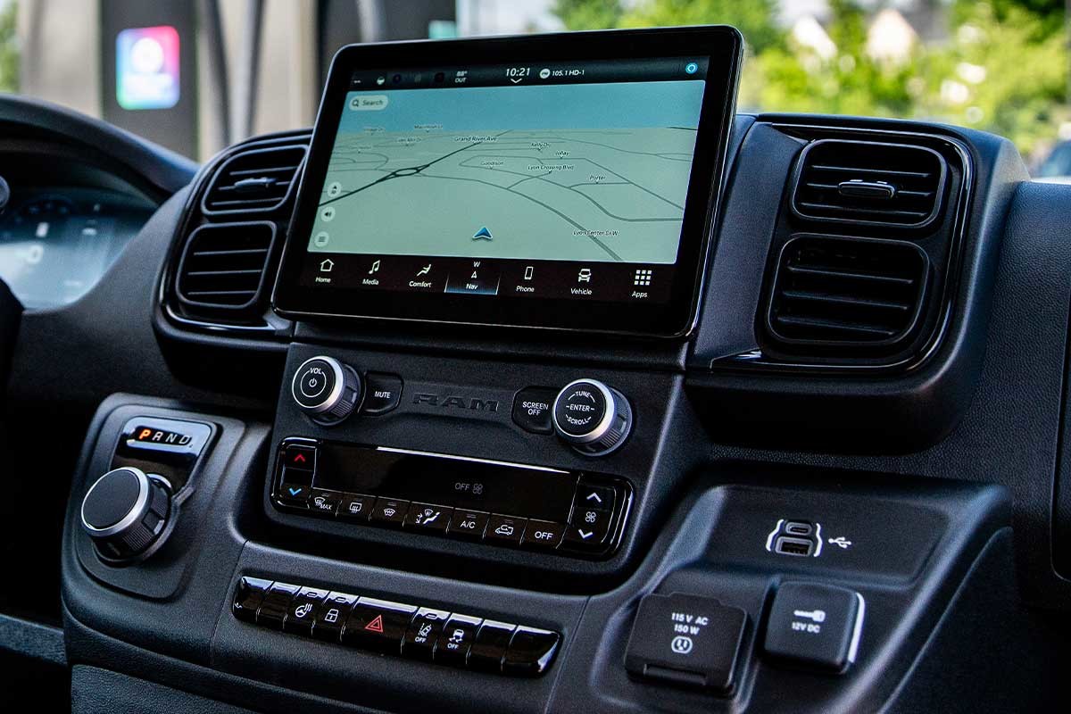 Ram ProMaster EV Technology Features | Ram Canada